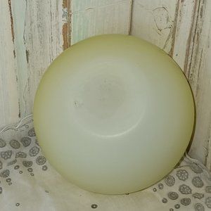 Fenton | Accents | Vintage Fenton Yellow Satin Glass Crimp Top Bud Vase ...